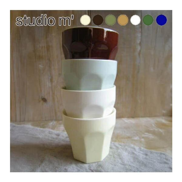 スタジオエムよりエピスカップ(取っ手なし)のご紹介です。□サイズ：φ85　H77／225cc□素材：半磁器※半磁器について・・・■電子レンジ使用可能です。使用してくうちに細かなクラック(貫入)が入る場合がありますが、使用上の支障はごさいませ...