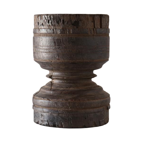 ■商品名 / VINTAGE WOODEN POT■品番 / 343030s11■SIZE /  H 23cm　直径 16.5cm■素材 / 木製■備考 /※水を直接入れると、素材の特性上、染み出す恐れがございます。生花を飾る際は、内側にガ...