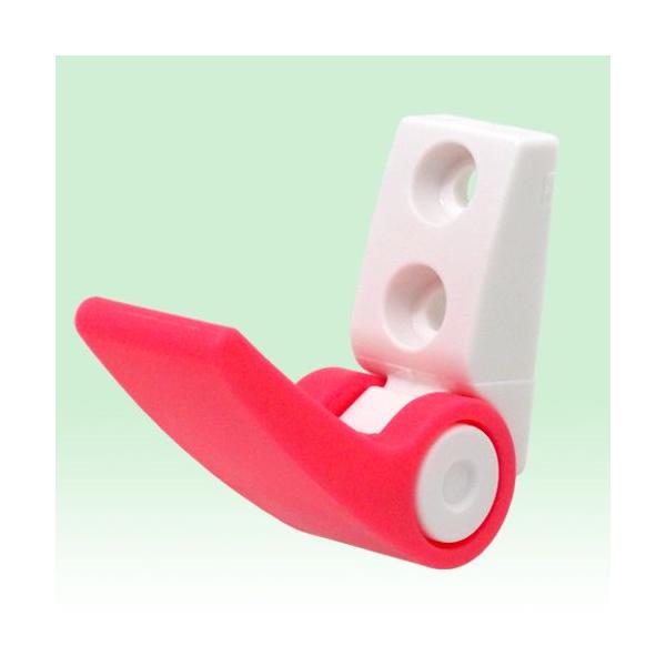 必要な時だけ手前に倒して使えるカラフルなフック。使わない時は邪魔にならないように折り畳めます。(未使用時はバネの力でフックは自然と収納状態になります。)樹脂製品で豊富なカラーをご用意。学校や児童施設などお子様が触れる場所に最適なフックです。...
