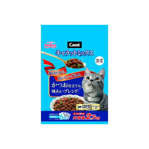 かつお味をベースに愛猫の大好きな味をミックス、βーグルカン・グルコサミン・ハーブを配合。猫の下部尿路の健康維持に配慮してマグネシウムを調整。【お客様へ】本商品は、賞味期限3ヵ月以上の商品をお届けしております。