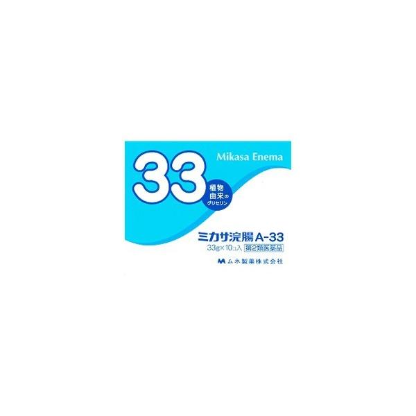 容量が33gと他品に比べ多めの大人用浣腸です。植物由来のグリセリン・使用上の注意をよくお読みの上ご使用下さい。
