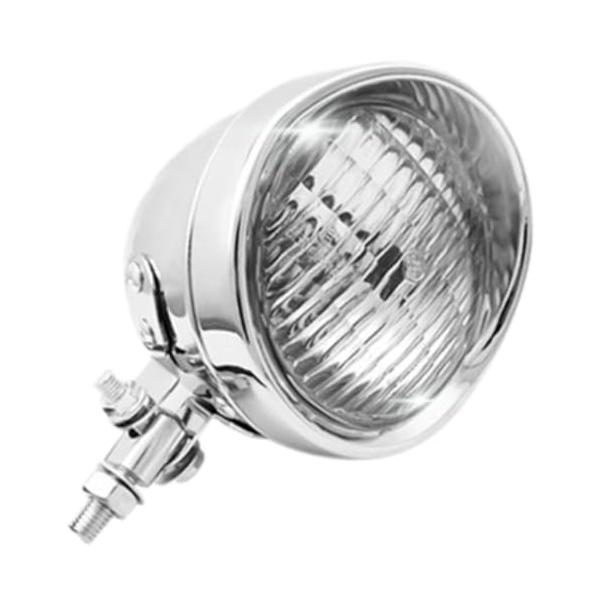 【レトロなデザイン】one+lifestyleの4.5インチベーツライトは、アメリカンビンテージスタイルを取り入れたデザインで、あなたのバイクにクラシックな魅力をプラスします。街中でも注目を集めること間違いなしです。【優れた視認性】クリアな...