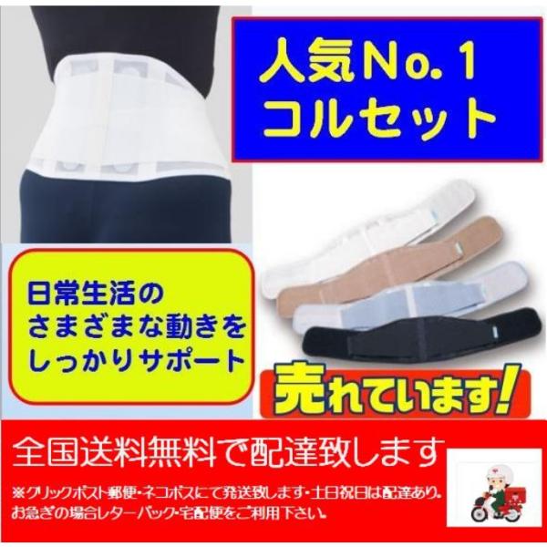 固定力と快適性を兼ね備えたスタンダードタイプ。二重締めと背部のプラスチックステーにより、動作制限を高めるので慢性の人にお勧めです。二重締めのVベルトは幅が広いタイプなので、慢性の中でも痛みの強い人に特にお勧めです。腹部は細めなので前屈時の食...