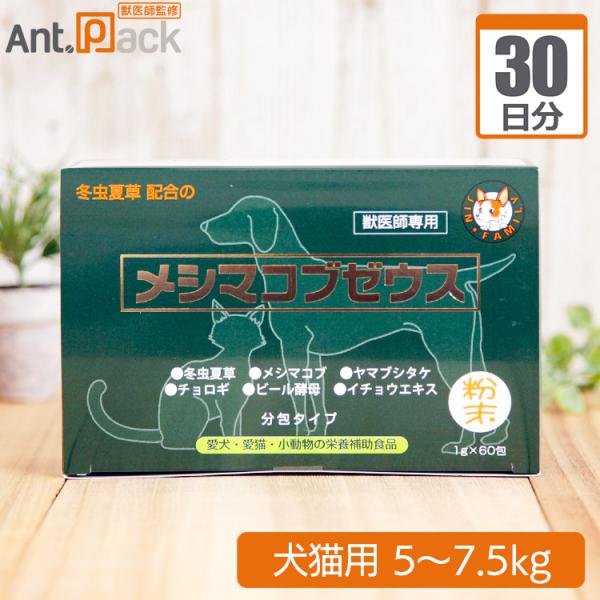 DHA・ヤマブシタケ・ローヤルゼリー配合でシニアペットの元気をサポート。メシマコブ・ヤマブシタケ・冬虫夏草配合。QOL(生活の質)の向上を目的とした植物性栄養補助食品です。アントパックでは、こちらの商品の詳細情報は商品説明に記載しています。