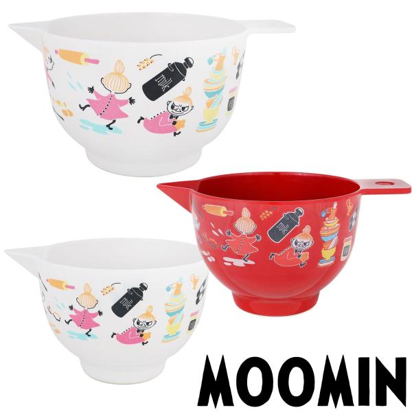便利な注ぎ口付きの多目的小型ミキシングボウル。パンケーキを作ったり、ケーキの材料を混ぜたり、キッチンカウンターにちょっとしたアクセントを加えたり。お菓子作りをテーマにしたリトルミイのイラストが入ったボウルは、家族みんなでお菓子作りをするとき...