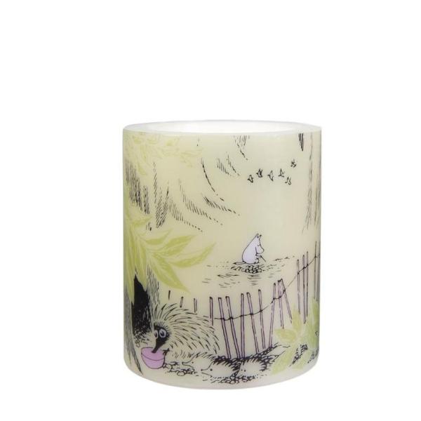 約直径 100 × 120mmパラフィンポーランド燃焼時間約60時間ムーミン キャンドル In the Wild 120 MRA040071  バレンタイン 卒業式 新生活 おしゃれ かわいい Moomin グッズ リトルミイ スナフキン ...