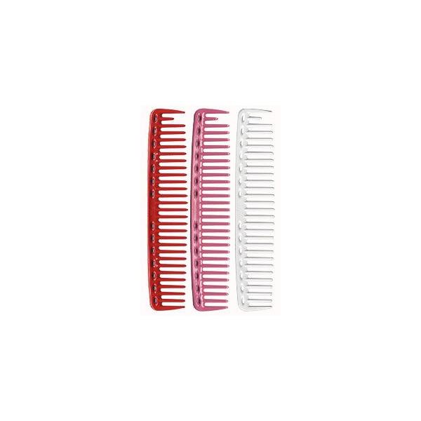 ■手ぐし感覚、からまない！ビックサイズ。手ぐしのようなクシ通り（Y.SPARKだけの丸歯）初めてのクシ通り、特に手さばきが早い人、向きです。■歯の根元から歯先まで丸いので、コーミングの角度が多少が変わっても急激なテンションの変化が少なく、指...