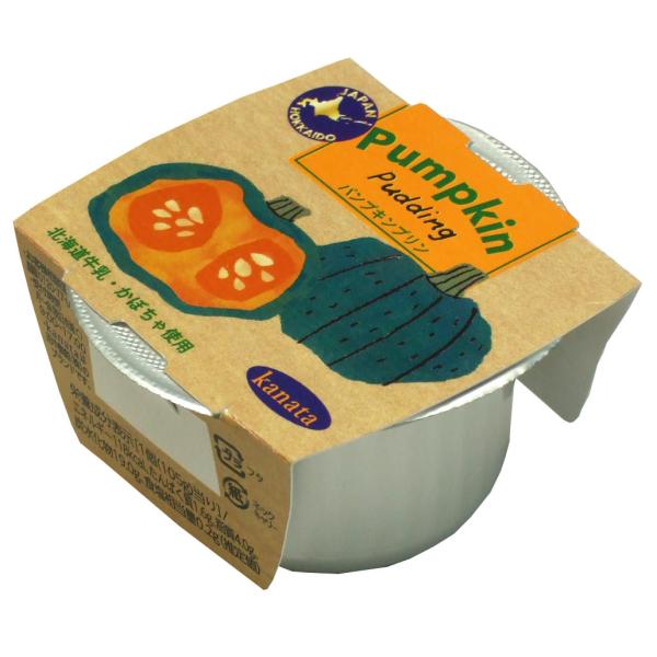 北海道産えびすかぼちゃの濃厚な甘みとくちどけです商品名 北海道こだわりパンプキンぷりん内容量 １００g×２４個 原材料名 牛乳、かぼちゃペースト、砂糖、乳等を主要原料とする食品、洋酒、食塩、ゲル化剤(加工でん粉、増粘多糖類)、ｐＨ調整剤、香...