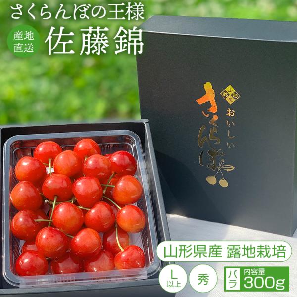 【発売日：2026年06月15日】【さくらんぼの王様『佐藤錦』とは？】鮮やかで濃い赤と宝石のようなツヤはルビーのように美しく、口いっぱいにひろがるジューシーな果汁、濃い甘さとほどよい酸味のバランスは絶妙で、まさに最高級品種と言われる所以です...