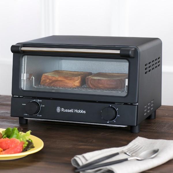 4本のヒーターで焼きムラが少ないオーブントースター。コンパクトだけどトースト4枚、25cmのピザにも対応できる庫内の広いオーブントースター。加熱の状態を5段階で選択できるヒーターセレクターだから、料理に合わせて使い分けられます。扉が取り外せ...