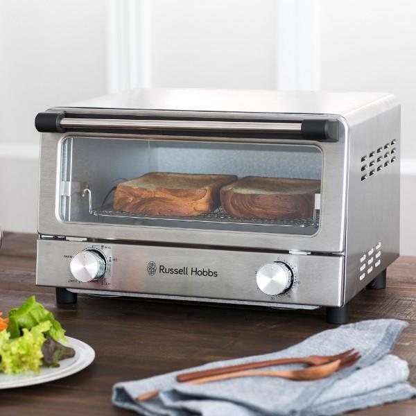 4本のヒーターで焼きムラが少ないオーブントースター。コンパクトだけどトースト4枚、25cmのピザにも対応できる庫内の広いオーブントースター。加熱の状態を5段階で選択できるヒーターセレクターだから、料理に合わせて使い分けられます。扉が取り外せ...