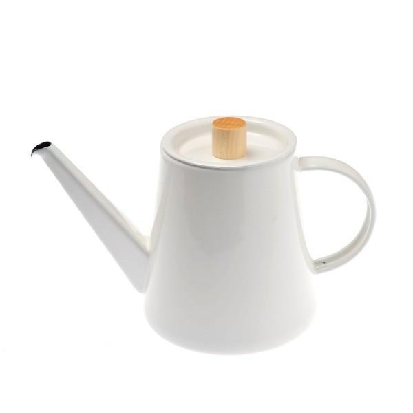 小泉誠がデザインを手掛けた「kaico」シリーズ。プロから初めての方まで心地よくドリップできるケトルです。ドリップケトルの湯口から落ちる一滴の滴にとことんこだわって作られています。※直火、IH対応【kaico】シルクのように白い「蚕」と、ど...