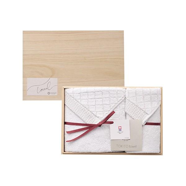 「毎日使うものだからこそスタンダードで特別なものを」　使い心地、デザインにこだわったantinaオリジナルの今治タオルセットです。[素材]綿100%[セット内容]ハンドタオル1、フェイスタオル1[原産国]日本製[サイズ]ハンド：約縦35×横...