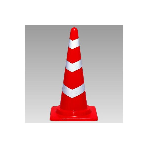 ユニット カタログ S-21A 379ページ掲載商品メーカー品番 : 385-07サイズ：385×385×700mmH材質：ポリエチレン重量：約700gその他：白部分反射シート反射テープ）付