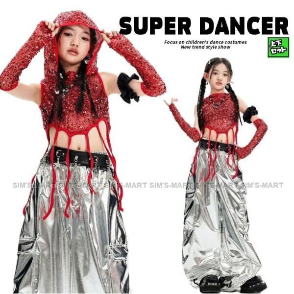 ●モデル着用フリルレッグカバーの販売はこちら！ ●ダンスの髪型におすすめカラフルエクステはこちら！      スパンコール素材の商品の ご注意点    ●スパンコールは取れやすくデリケートな為、お取り扱いには十分ご注意ください。 通常の洗濯...