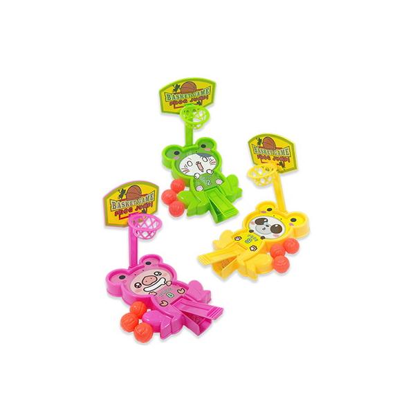 カエルさんユニフォームのミニバスケットのテーブルゲームが可愛く元気に新登場！サイズ（約）：W130×D30×H185　3種アソート※返品(返金・交換)対象外商品