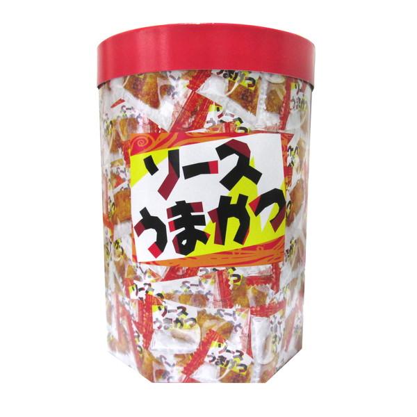 大人気！タクマ食品のソースうまかつです。お子様のおやつや、お酒のおつまみに最適な一品です！