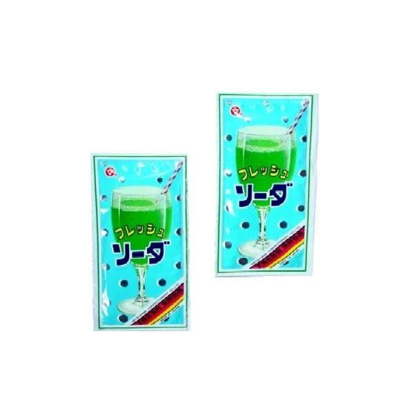 ソーダの粉末ジュースです。そのままストローで吸うもよし、お水で溶かしてもグー！！