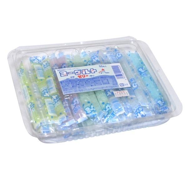 ヨーグルトの味がさわやかなゼリー。凍らして食べてもおいしいよ！！