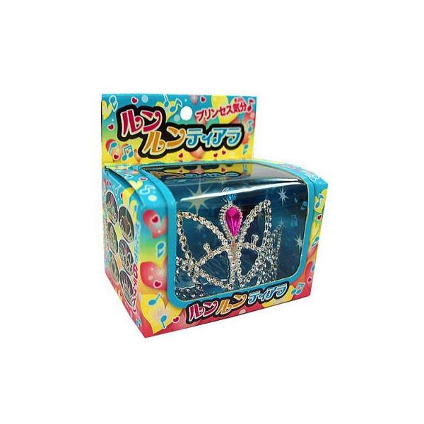 とってもかわいい！ルンルンプリンセス気分♪ルンルンティアラです。商品サイズ（約）：Ｈ45×W79×D51mm６種アソート※返品(返金・交換)対象外商品