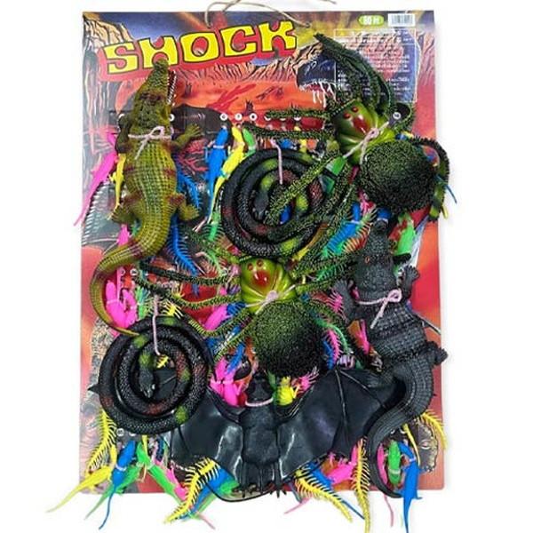 子供会、町内会などで大人気！回数分のくじ紙付きで空くじナシ！くじを引いて出た番号の色々な動物のおもちゃが当る当て物です。※返品(返金・交換)対象外商品