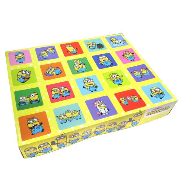 子供会、町内会などで大人気！ミニオンズの景品がいっぱい！箱の中に色々なおもちゃが入ってます。景品は合計20個付いています。※返品(返金・交換)対象外商品