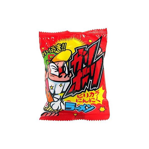 その名の通りがりがりぼりぼり お召し上がりを！しょうゆ味とピリカラにんにく味2つを食べ比べてみてはいかが？