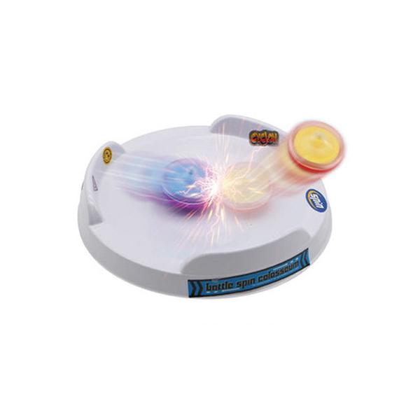 コマ×2個、スタジアムがセットになっていますので、すぐに対戦して遊ぶことができます。スタジアムをかっこよくデコレーションできる専用シール付き！パッケージサイズ（約）：H175×W145×D30mm　2色アソート（コマのみ）※返品(返金・交換...