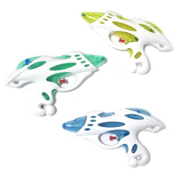 まるでビームのようなショット感！ウォーターガンギャラクシーです。サイズ（約）：H120×W205×D42mm　3色アソート※返品(返金・交換)対象外商品