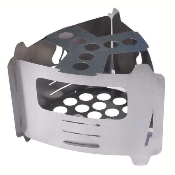 日本の正規販売代理店による安心サポート【30日の交換保証付】Yahoo焚火台ランキング96位！2024年2月21日付・調理、暖房、バーベキュー用の非常に効率的なポータブルマルチ燃料ストーブで、折りたたんだときはわずか1cmの厚さです。・屋外...