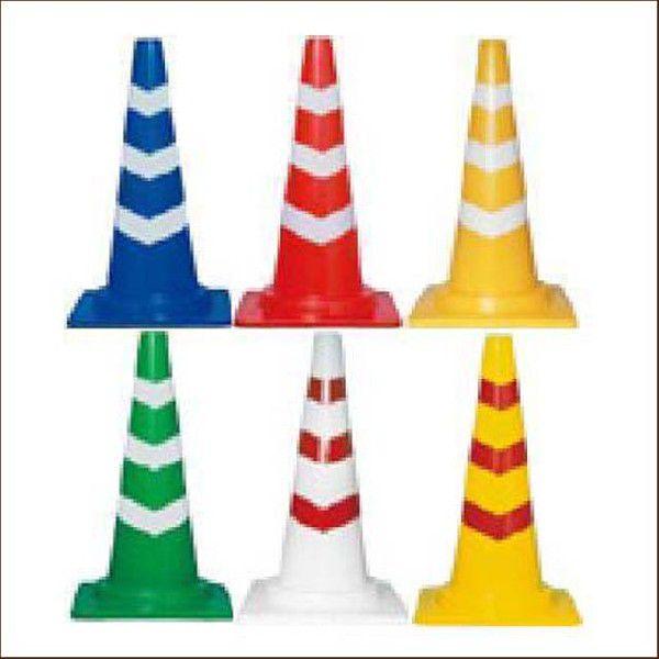 先端がカットしてあり（40φまたは50φ）、LED工事灯を付けることができます。白の反射テープが貼ってあり、夜間でも視認性が優れています。バージン材料を使用してますので、耐久性も良好です。■カットスコッチコーン1.1ｋｇ※下記より種類をお選...