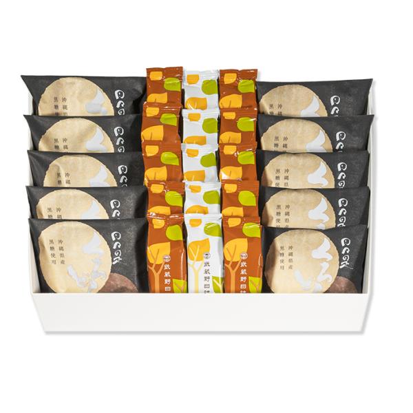 ◆お中元　敬老の日　御歳暮　御年賀 御祝・内祝・ギフト・贈り物に◆人気のミニバウムクーヘン「武蔵野日誌」２種、フレッシュなつぶ餡の風味とふんわり皮を楽しめる黒糖どら焼き「日々是くろどら」の詰合せです。●内容量/【武蔵野日誌】チョコ　10個、...