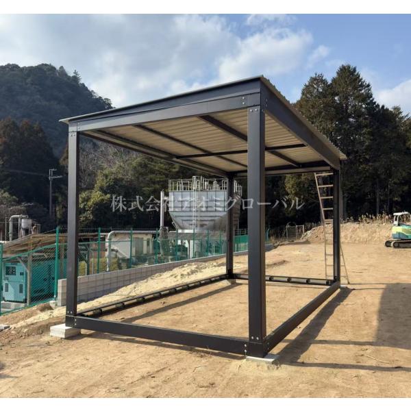 ◆欲しい空間を、もっと安く、もっと早く。・メーカー：青海プレハブ・サイズ(mm):W3000×D5950×H2800mm・原材料：鉄骨造/スチールパネル/断熱材入り/アスベスト不使用・カラー： ブラック / ホワイト / etc...・原産...