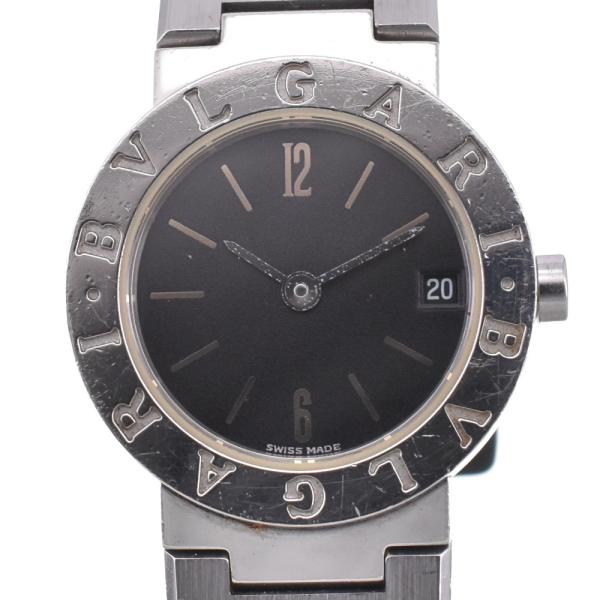 ■商品情報対象：レディース素材：SS × SS文字盤色：ブラックムーブメント：クォーツRef.No：BB23SSシリアル：L204***保証書の記入日：未記入付属品：保証書(冊子)ケースサイズ(ｗ)：約 23mmケースカラー：シルバーベルト...