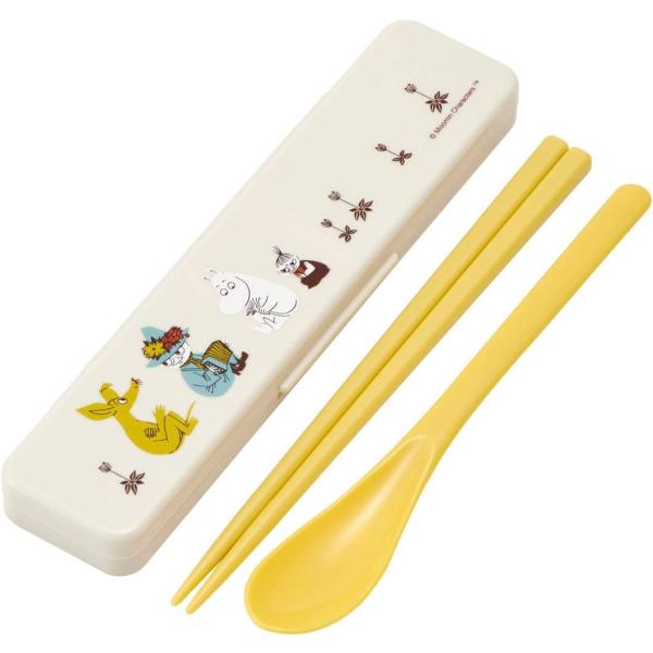 使い勝手の良い、ムーミンのお箸・スプーン・収納ケースのセットです。箸の先端にはすべり止め加工付き。スプーンは小振りで長めの形状で、弁当箱の隅にフィットしやすいです。ケースフタのツマミが大きくて開けやすく、ケースフタにシリコンクッションが付い...