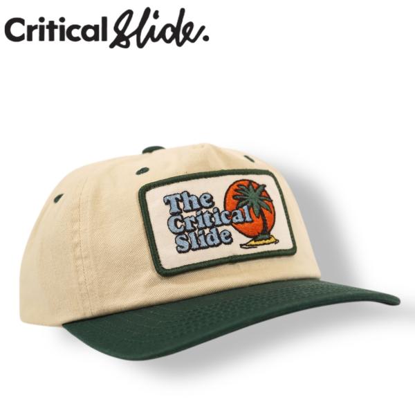 THE CRITICAL SLIDE SOCIETYオアシス　ツイル　キャップ(掲載写真は全て実写撮影した物になります)【INFO】THE CRITICAL SLIDE SOCIETYOasisシリーズのパッチロゴキャップクリームカラーとグ...