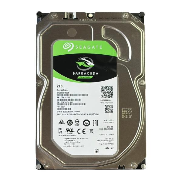 ■メーカー：SEAGATE■型番：ST2000DM005■シリアルナンバー：ZFM1CE03■状態：中古■容量：2TB■サイズ：3.5インチ■回転数：5400rpm■キャッシュ：256MB■インターフェース：Serial ATA600「Cr...