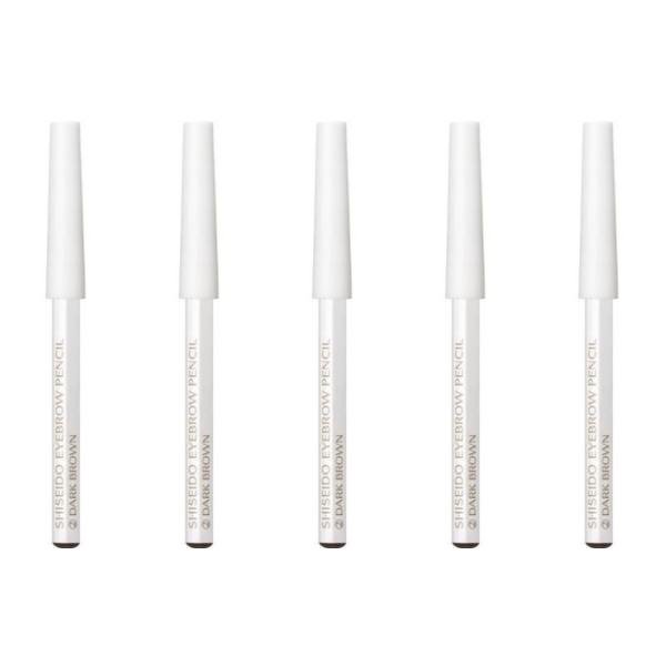 資生堂 眉墨鉛筆 2 ダークブラウン アイブロウ ペンシル適度な芯の硬さで描きやすく、自然な眉に仕上げるアイブローペンシルです。使用上の注意お肌に傷やはれもの・湿しん・色抜け(白斑等)や黒ずみなどの異常が生じていないかよく注意して使用してく...