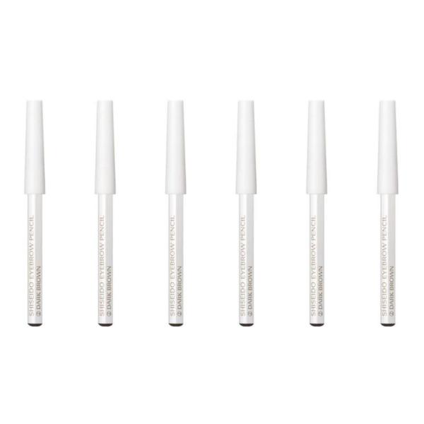 資生堂 眉墨鉛筆 2 ダークブラウン アイブロウ ペンシル適度な芯の硬さで描きやすく、自然な眉に仕上げるアイブローペンシルです。使用上の注意お肌に傷やはれもの・湿しん・色抜け(白斑等)や黒ずみなどの異常が生じていないかよく注意して使用してく...