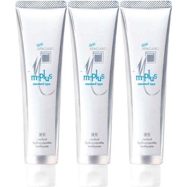 アパガード Mプラス 歯磨き粉 ホワイトニング 歯周病 サンギ 130g容量たっぷりでお得なスタンダードタイプ。ベーシックな処方で基本ケア。きらめく白い歯に。マイルドミント、ペパーミント。ナノ粒子、エナメル質を修復する独自成分。薬用ハイドロ...