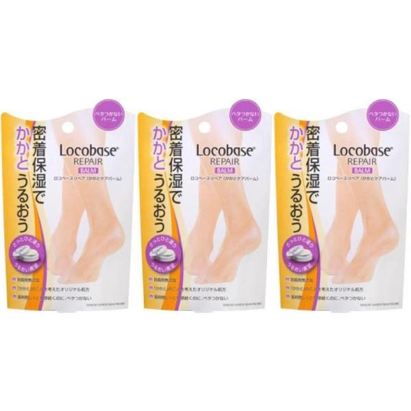ロコベースリペア かかとケアバーム 10g●密着保湿 で「かかと」うるおう●香料・着色料・防腐剤無添加●「かかと」のことを考えたオリジナル処方●長時間 しっとり感続くのに、ベタつかないおすすめのご使用方法指の腹を使って、バームをなでるように...