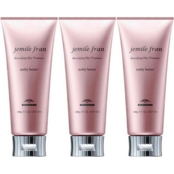 ミルボン ジェミールフラン メルティバター 100gまとまりを記憶させるモイストモリンガバター配合で、夜つくったまとまりを、朝まで維持できる洗い流さないトリートメントです。毛髪と高い親和性を持つ毛髪補修成分のカルボキシメチルアラニルジストル...