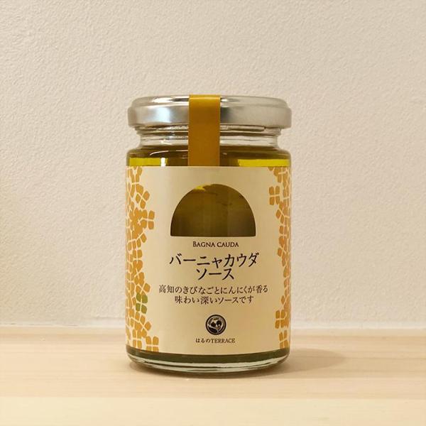 アンチョビの代わりに高知県産のきびなごを使った、旨味たっぷりのバーニャカウダソースです。にんにくも高知県産を使用し、塩も高知県産天日塩を使う事でまろみのある優しい美味しさです。スティック野菜やパンにつけてお召し上がりください。・名称：バーニ...