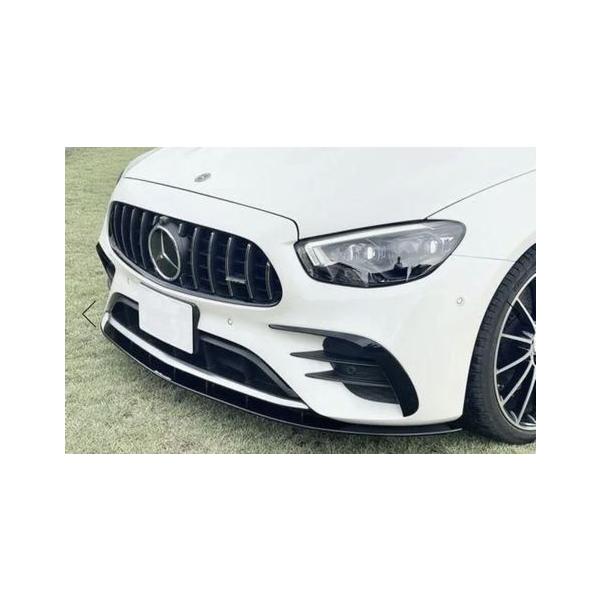 Next Inonovation製 W213 後期 AMG Line / AMG E53用 フロント アンダー リップ スポイラー〈適合車種〉W213 後期 AMG Line / AMG E53 用　※画像でバンパー形状をご確認下さい日本製...