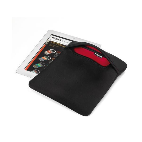 Apple iPad 1 &amp; 2 専用カバー人気のApple社製タブレット型コンピューターを入れるケースです。伸縮、防水性が高く、丈夫なネオプレーン素材でできています。うっかりiPadが外へ飛び出さないような設計になっているため、出...