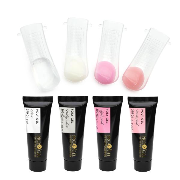 【内容量】 15ｇ【特徴】  ・チューブから直接：ネイルチップに直接チューブからジェルを出せるので便利です。・フォーム不要：フォームを使わずに長さを出すことができます。・長持ち：しっかりした硬度で長期間長持ち・プロ仕上がり：硬化前なら何度で...