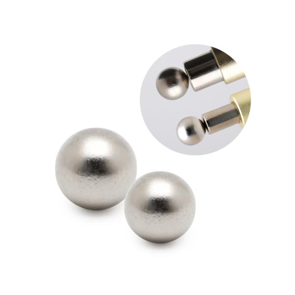 【内容量】2個入り【サイズ】約8mm1個入り、10mm1個入り【特徴】 お手持ちのマグ棒に吸着させるだけで、磁力の当たり方を点状に集中させ、マグネットアートをより簡単にコントロールできます。【ご注意】 ・表現できるアートはジェルブランドによ...
