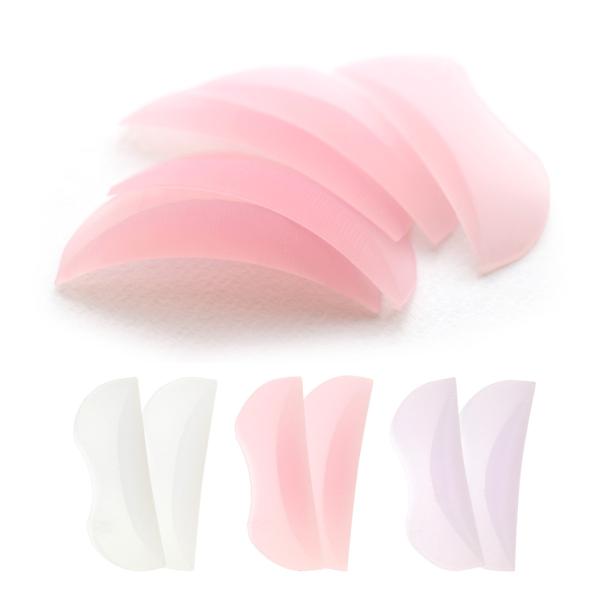 【内容量】5種サイズSET(ケース付き)：S,SS,M,L,LL ペア【特徴】  ・お好みのカールの形を3種類から選べます。・柔らかくうすいので目蓋にフィットしやすいです。・細かく縦溝が設計されていて、溝にまつげを入れる感覚でまつげのセット...