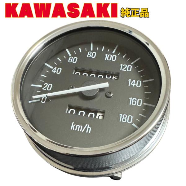 【北海道、沖縄、離島の方へ】「離島料金1,000円」が発生いたします。カワサキ ゼファー400用 スピードメーター です。カワサキ純正部品となります。■ 適合車種・ゼファー400・C3〜C7型に取付可能■ 商品について・純正スピードメーター...