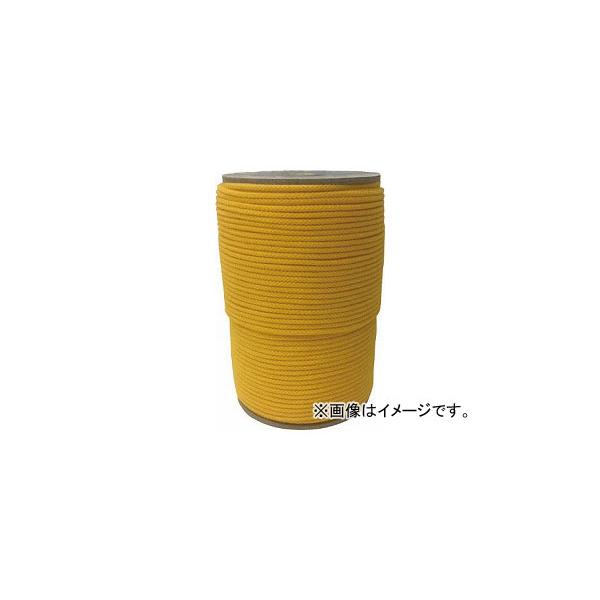 アクリルカラーボビン巻 3mm×150m イエロー ユタカ PAC-402 7946872 PAC402 8200976000 ロープ 環境安全用品 梱包結束用品 ひも ユタカメイク YUTAKAMAKE 4903599063745